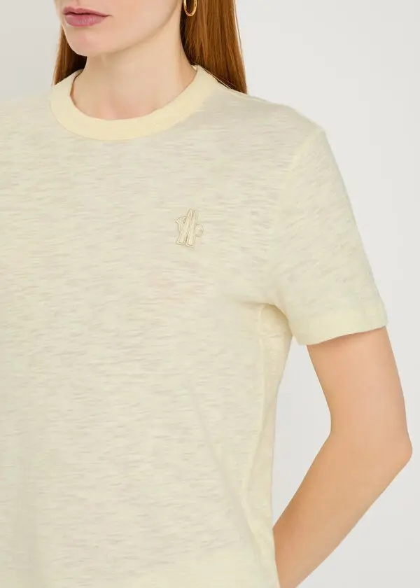 Moncler Logo-appliquéd Cotton T-shirt