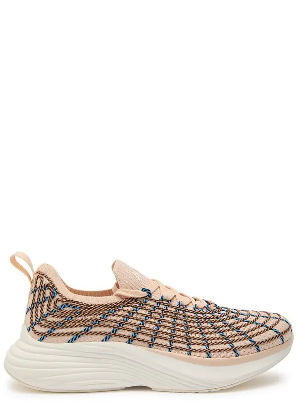 Apl Zipline Knitted Sneakers - Beige
