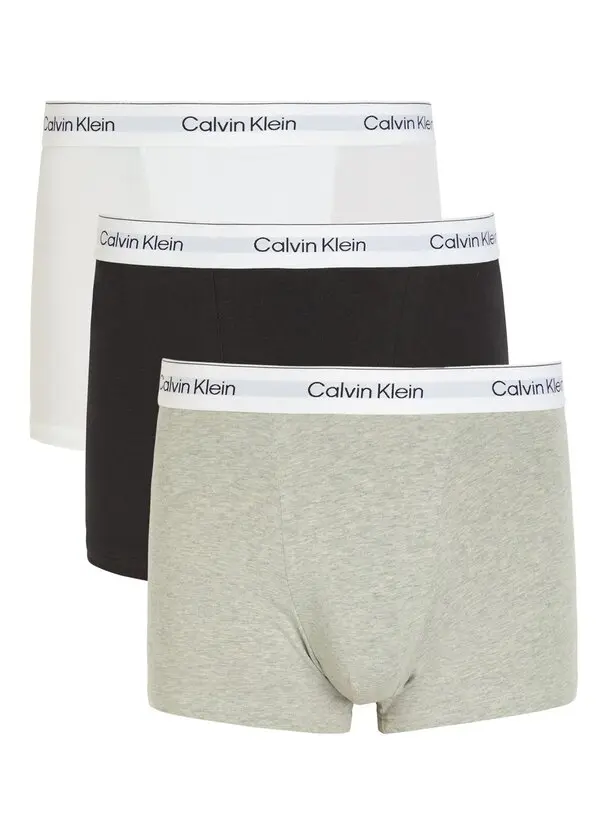 Calvin Klein Icon Stretch-cotton Trunks - Multicoloured