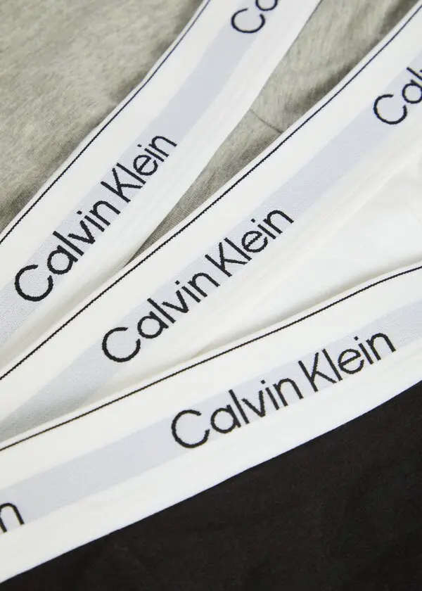Calvin Klein Icon Stretch-cotton Trunks - Multicoloured