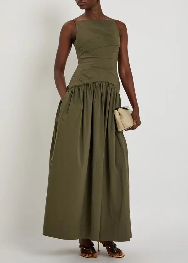 shona joy green maxi dress Stylish Maiori Maxi Dress in Apple Green