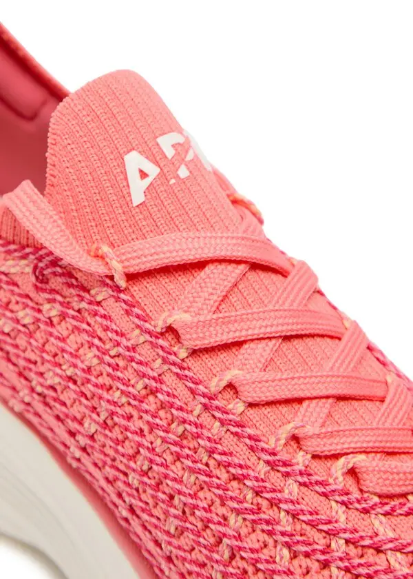 Apl Zipline Embroidered Knitted Sneakers