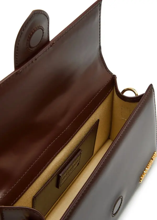 Jacquemus Le Grand Bambino Smoothed Leather Top Handle Bag - Brown