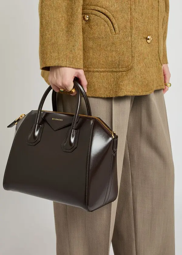 Givenchy Antigona Small Top Handle Bag - Chocolate