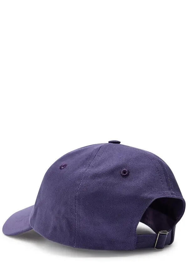 DRAKE'S Embroidered Cotton-twill Cap