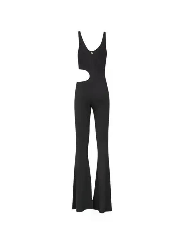 GAELLE Cut-out Flared Jumpsuit