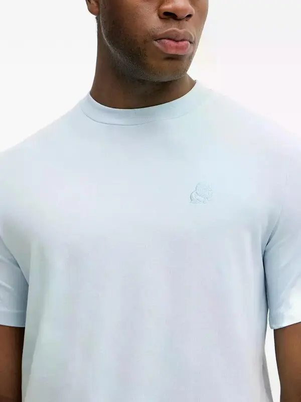 Karl Lagerfeld Logo-embroidered T-shirt