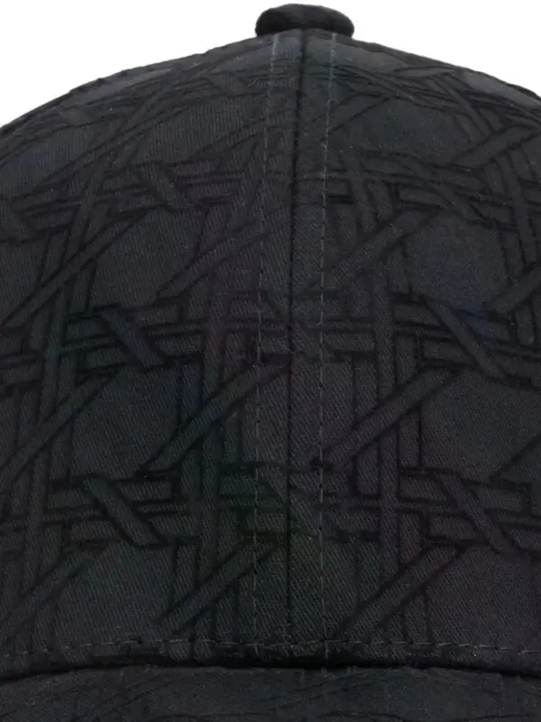 Karl Lagerfeld Monogram Pattern Cap