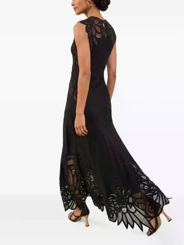 Ulla Johnson Idra Lace-embroidered Maxi Dress