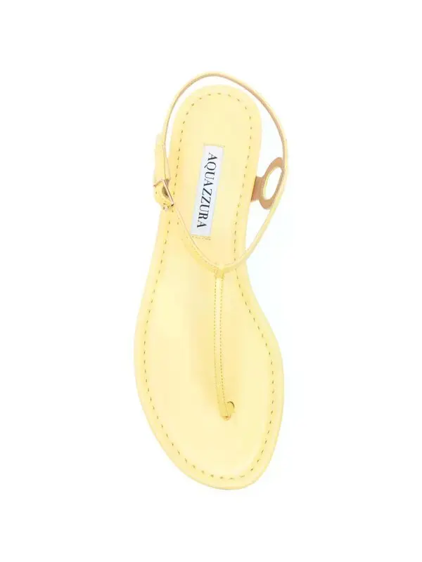 AQUAZZURA Almost Bare Flat Sandals