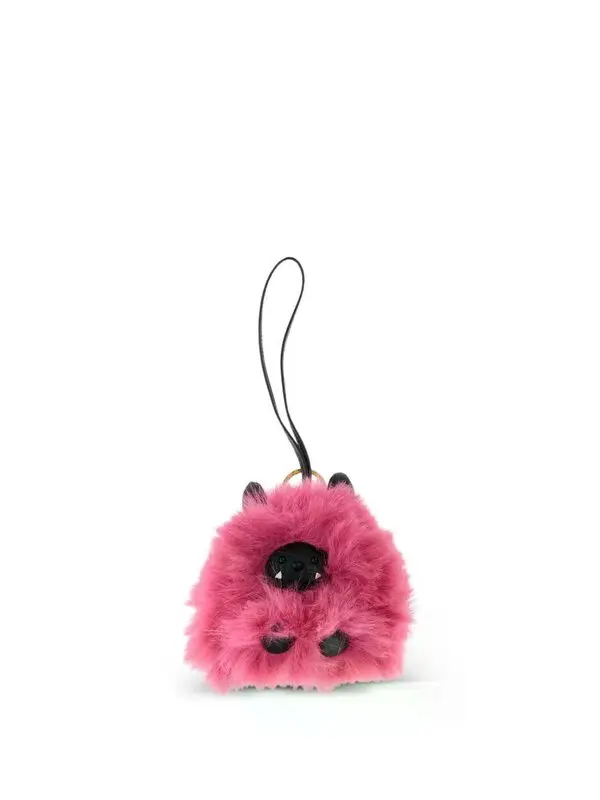 Mcm Aren Marsdog Bag Charm - Pink