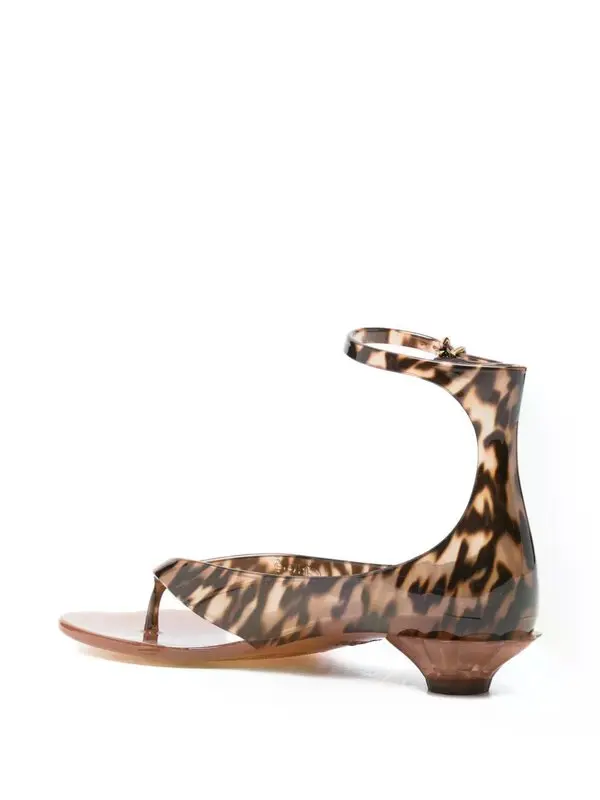 Chloé Leopard-print Sandals