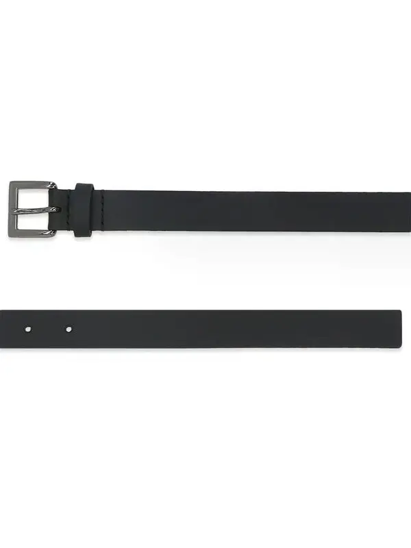 Yohji Yamamoto Square Buckle Leather Belt