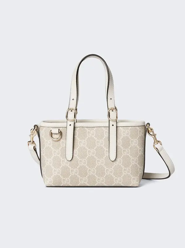 Gucci Gg Monogram Mini Bag - Ivory