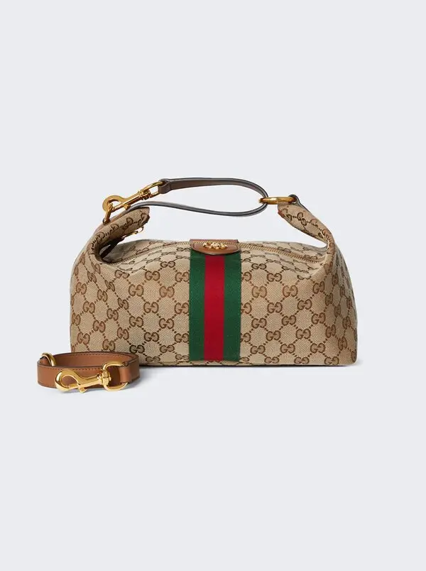 Gucci Medium Top Handle Bag - Tan