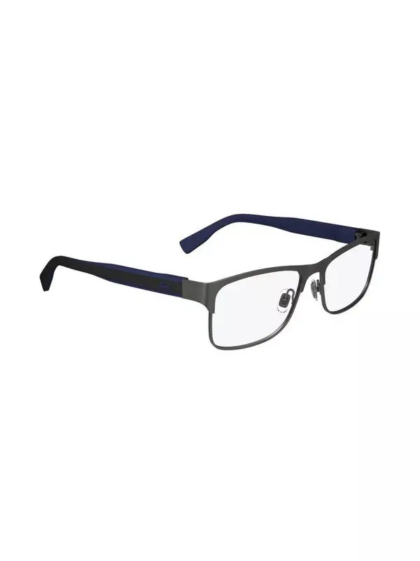 Lacoste Matte Finish Rectangle Eyeglasses