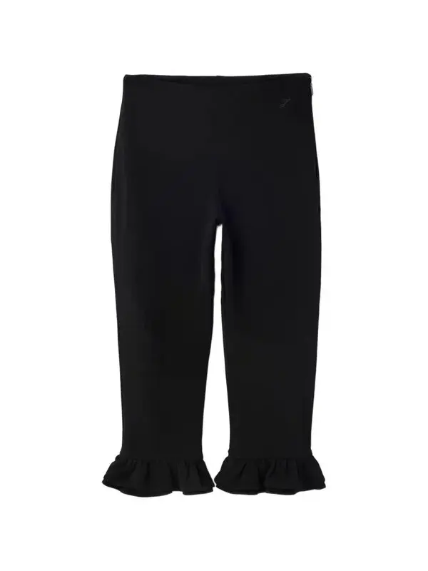 Jacquemus Playa Ruffled Cropped Trousers