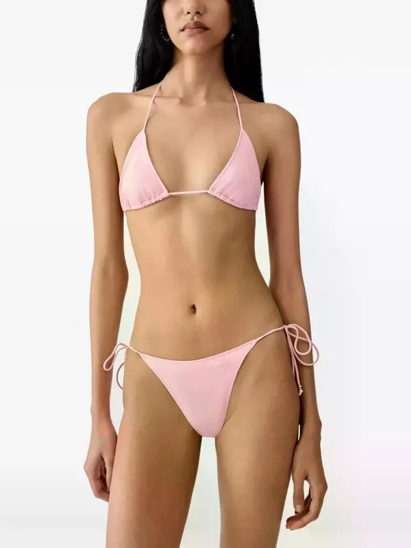 Jacquemus Triangle Bikini Top - Pink