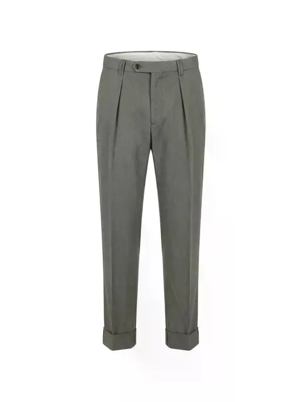 BERWICH Pleated Trousers - Grey