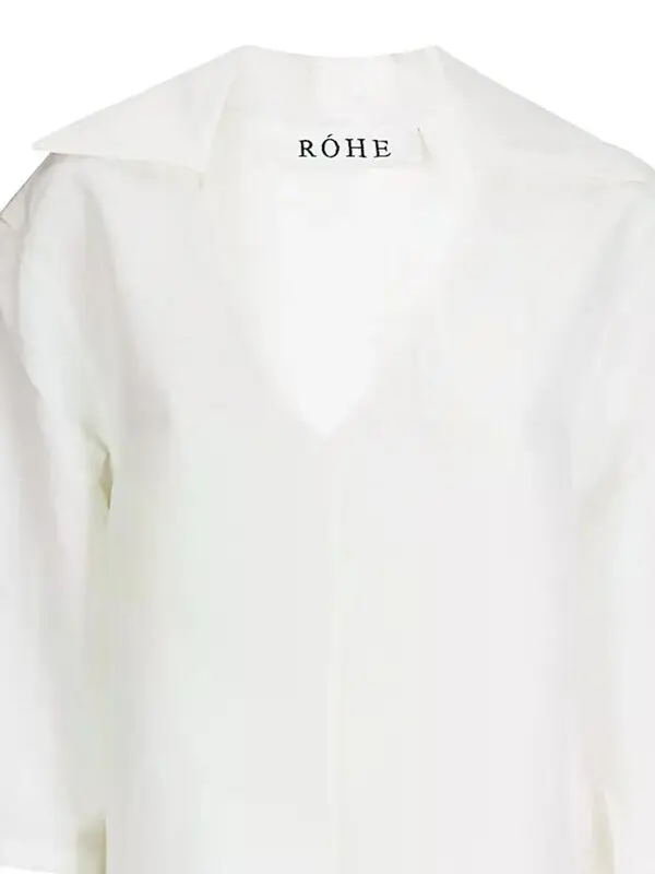 RÓHE V-neck Midi Dress