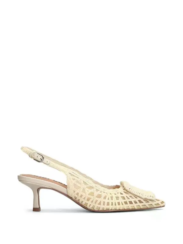 BIBI LOU Hazel Slingback Pumps - Neutrals