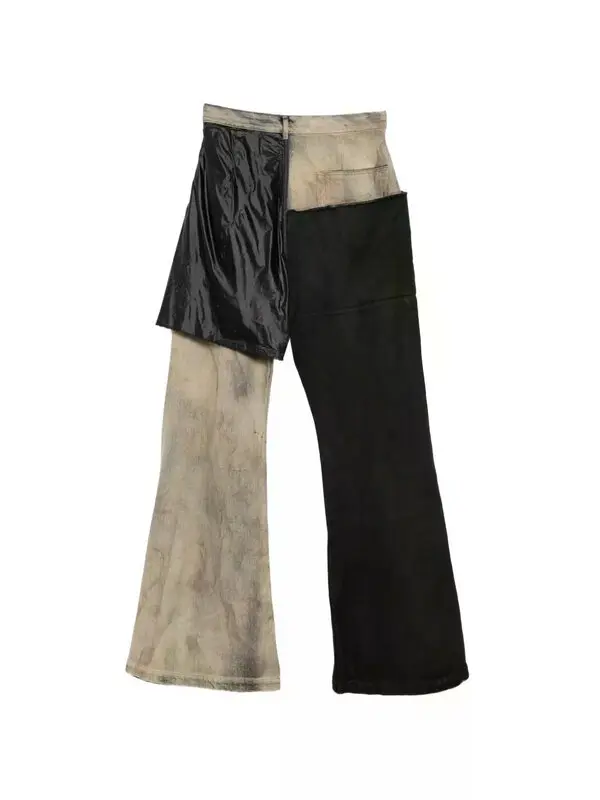 Rick Owens Panelled Jeans - Black