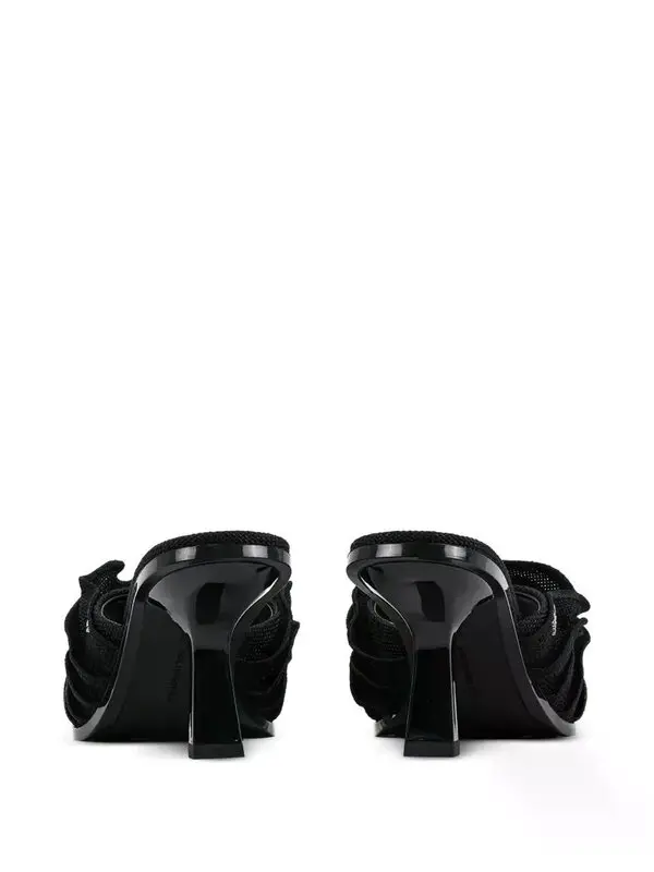 Karl Lagerfeld 60mm Karmel Ruched Heeled Sandals