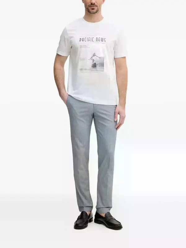 Karl Lagerfeld Pressed-crease Trousers