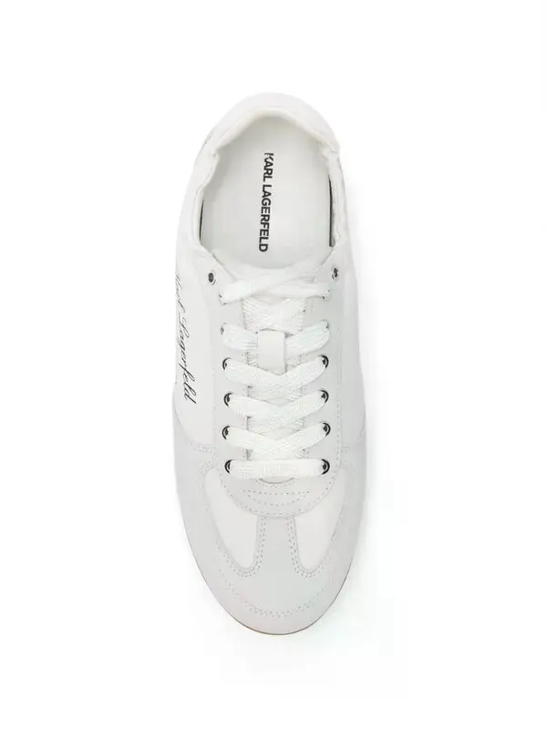 Karl Lagerfeld Altia Logo-print Sneakers - White