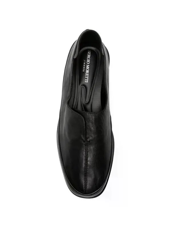 SERGIO MORETTI FIRENZE Leather Loafers