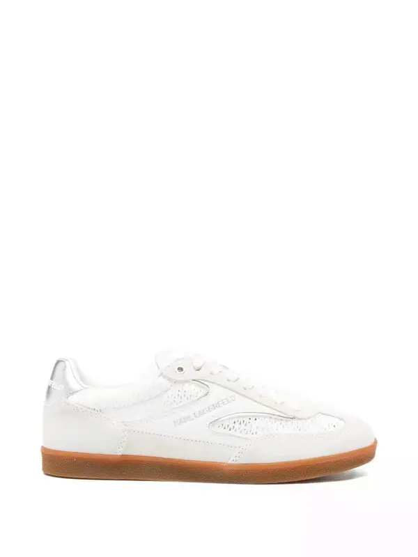 Karl Lagerfeld Kandidate Mesh-panel Sneakers - White