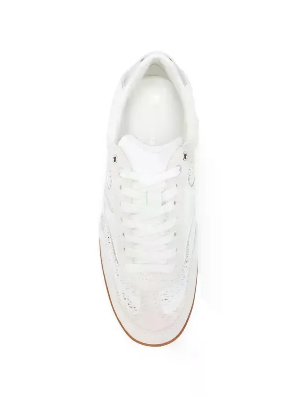 Karl Lagerfeld Kandidate Mesh Panel Sneakers - White