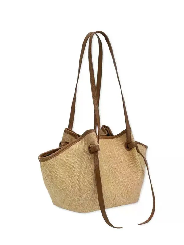 Yuzefi Mochi Woven Shoulder Bag - Neutrals