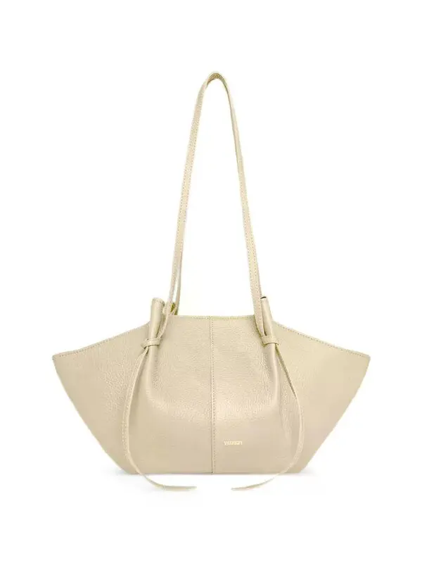 Yuzefi Mochi Pebble-grain Shoulder Bag - Neutrals