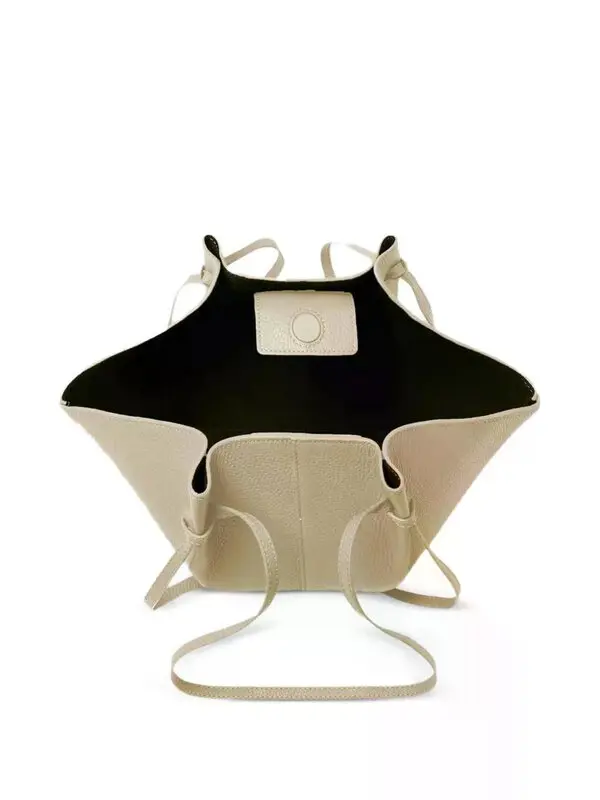 Yuzefi Mochi Pebble-grain Shoulder Bag - Neutrals