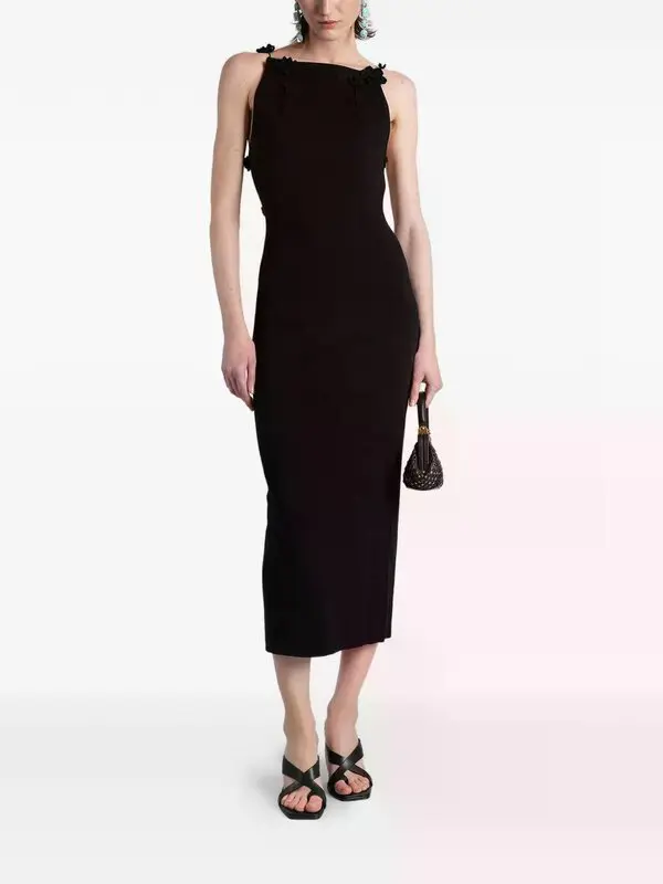 Cult Gaia Giuliana Open-back Midi Dress - Black