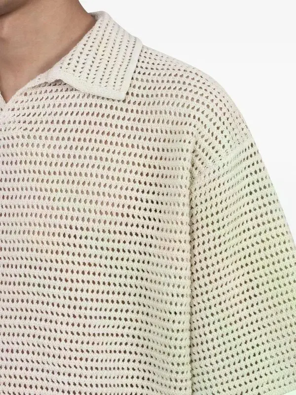 Auralee Tussah Polo Shirt - Neutrals