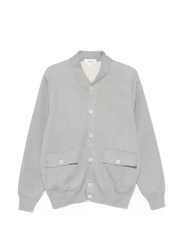 LARDINI Buttoned Cardigan - Grey