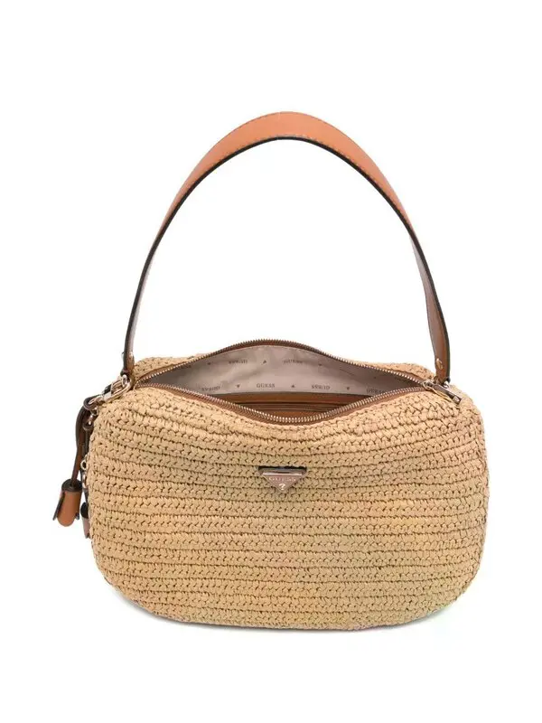 Guess Woven-effect Shoulder Bag