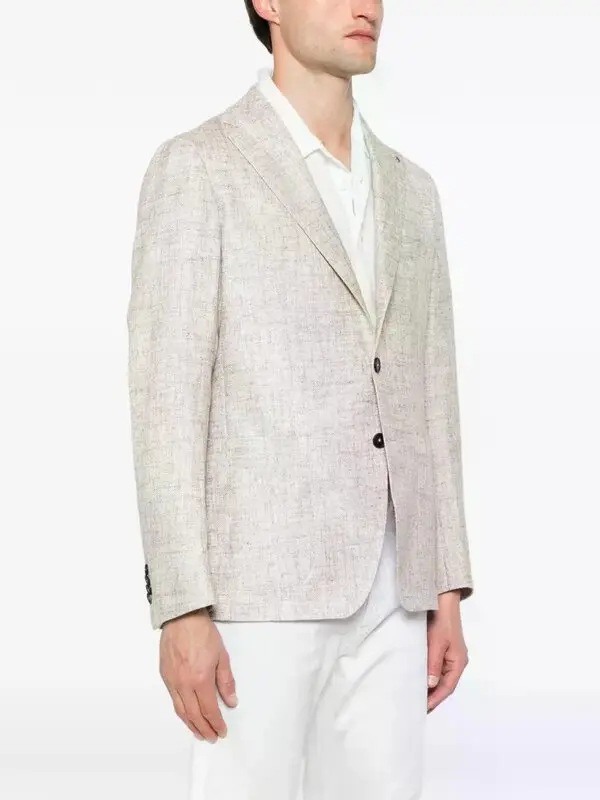 Tagliatore Single-breasted Blazer - Neutrals