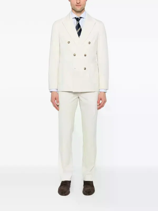 CIRCOLO 1901 Double-breasted Peak-lapels Blazer - Neutrals
