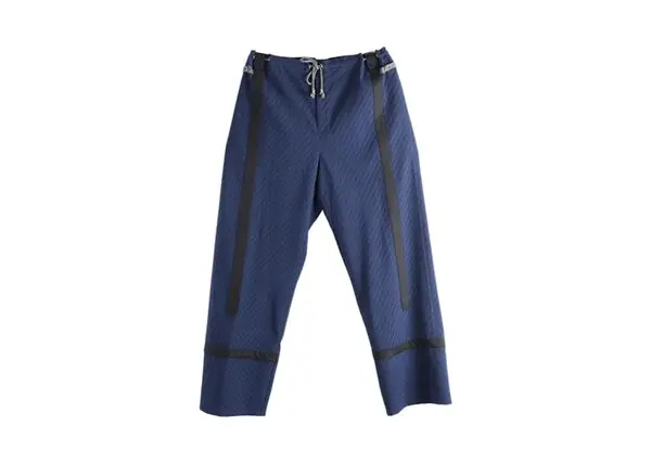 KIKO KOSTADINOV Wavy Wool Kyan Trousers - Abyss Blue