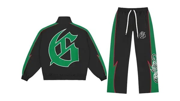 GODSPEED Gt Tracksuit - Black/green/red