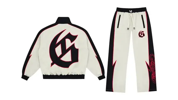 GODSPEED Gt Tracksuit - White/red