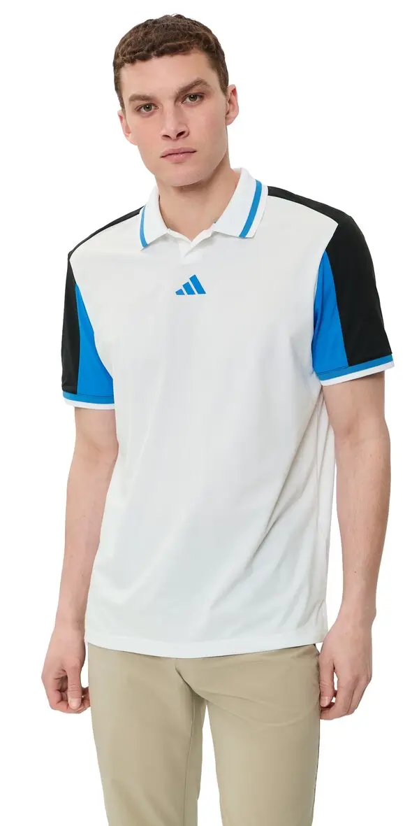 Adidas Beyond Vent Polo Shirt - White/black