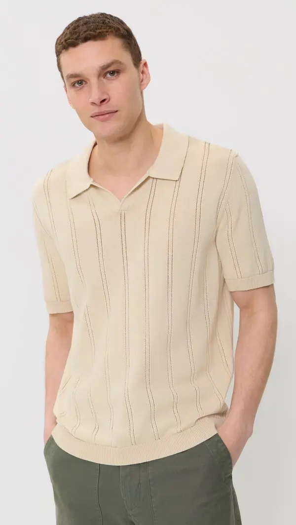 ALEX CRANE Lolo Sweater Polo - Shell
