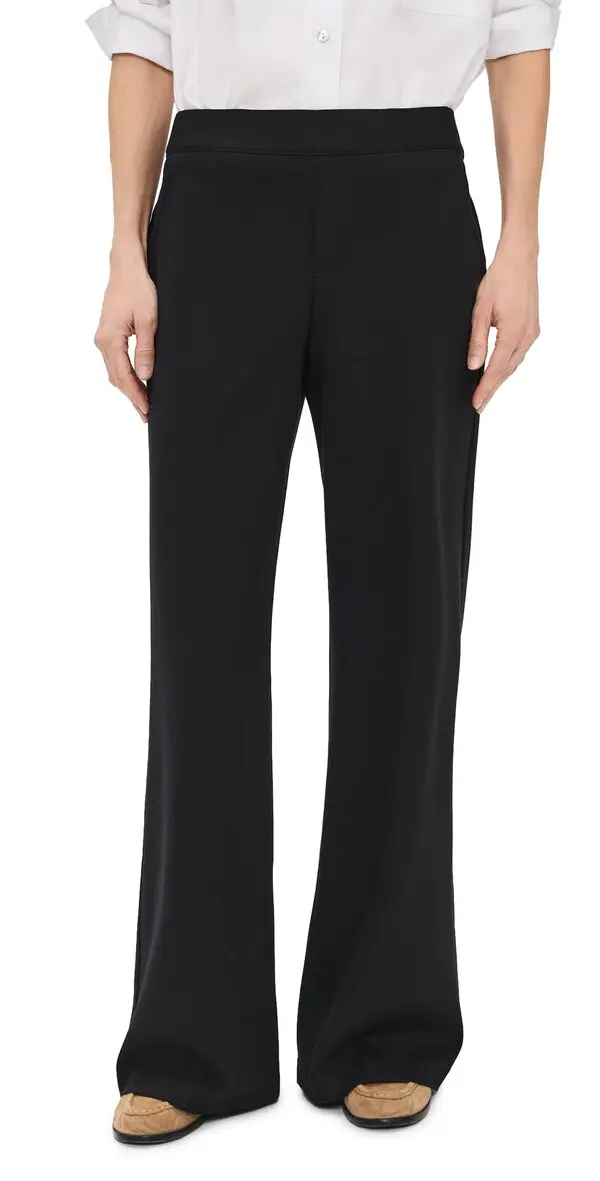 Spanx Petite Ponte Supersmooth Trousers - Classic Black