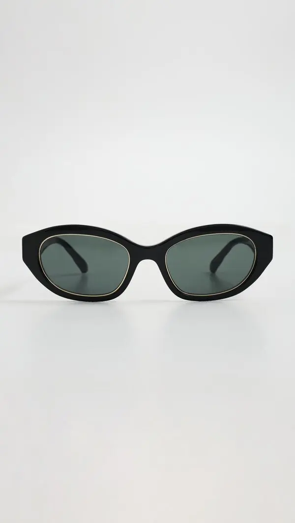 Tory Burch Kira Cateye Sunglasses - Black