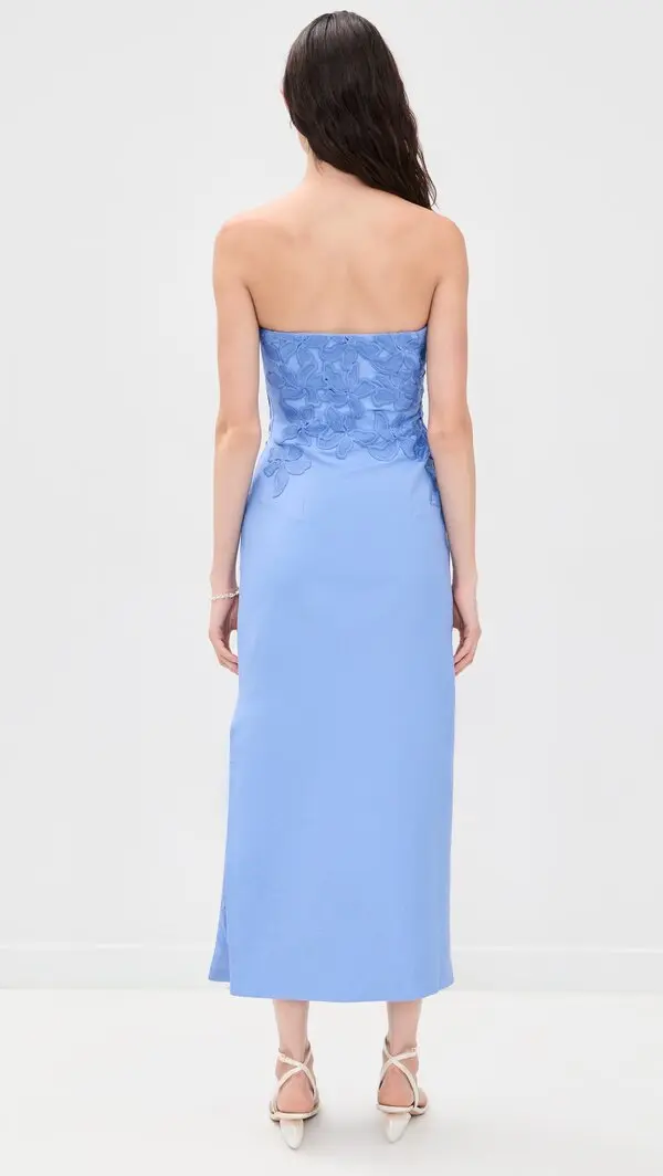 Significant Other Idette Strapless Midi Dress