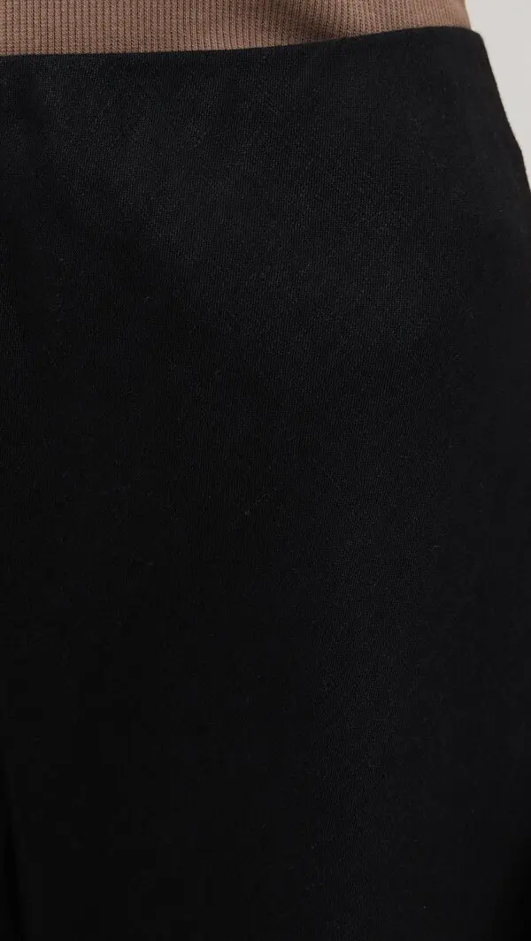 Vince Colette Linen Bias Pants - Black
